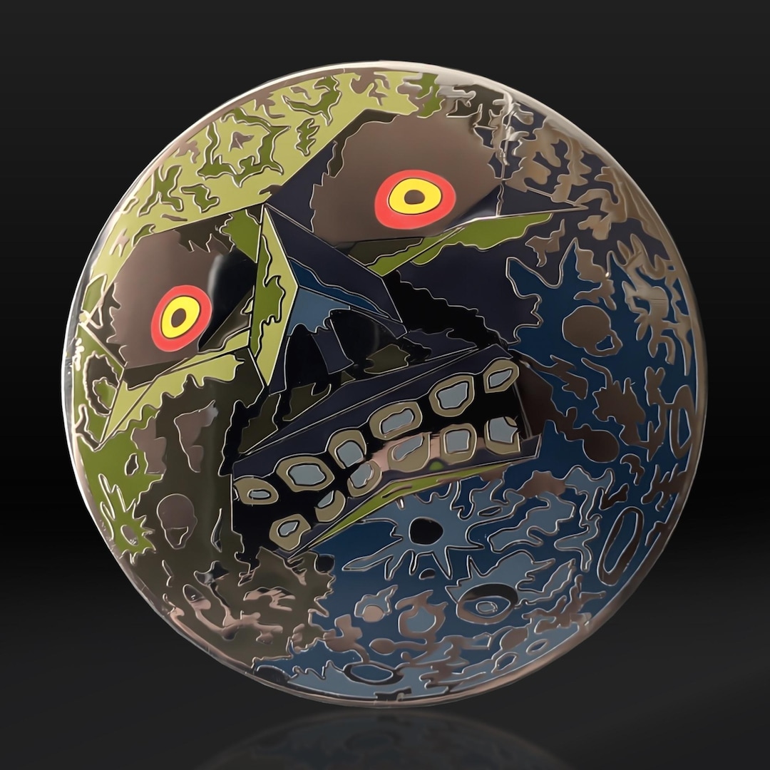 The Moon Enamel Pin - Zelda Majora's Mask Villain | Termina Doomsday ...