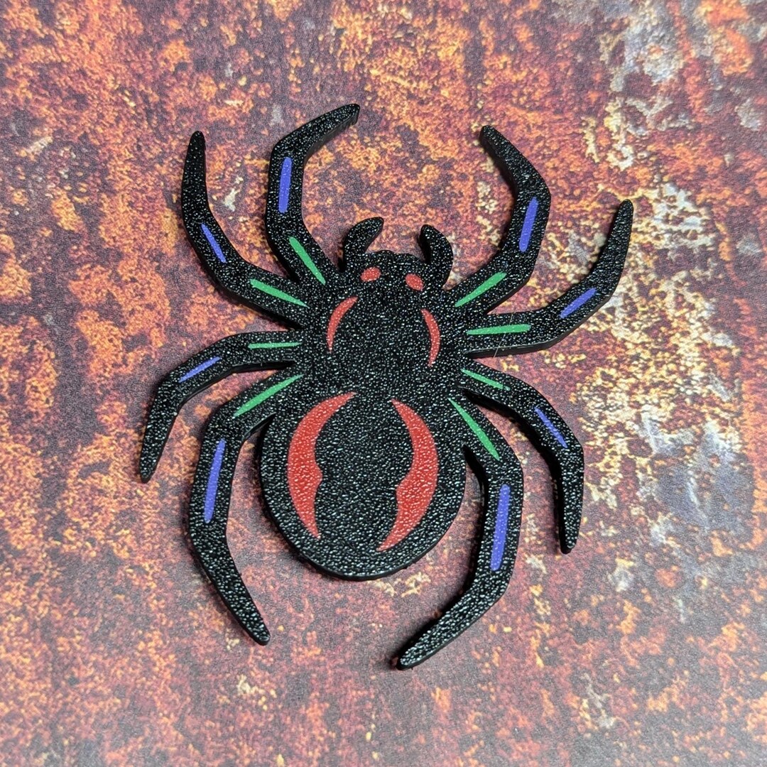Spider Magnet – Collectible Fridge Magnet, Creepy Crawly Home Decor ...