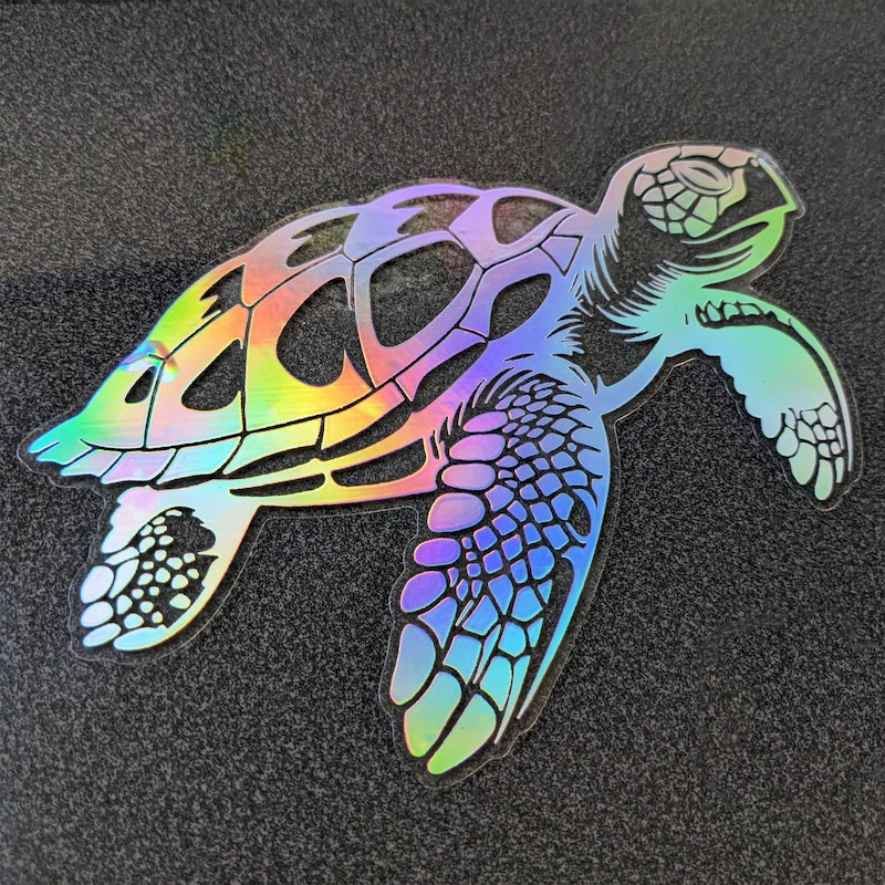 Sea Turtle Decal - Etsy