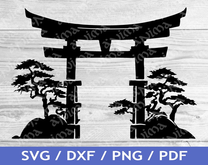 Japanese Torii Gate Paper Pieced Quilt Block Pattern Downloadable PDF ...