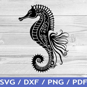 Seahorse SVG Cut Out / Sea Horse Cricut Design / Seahorse T Shirt ...