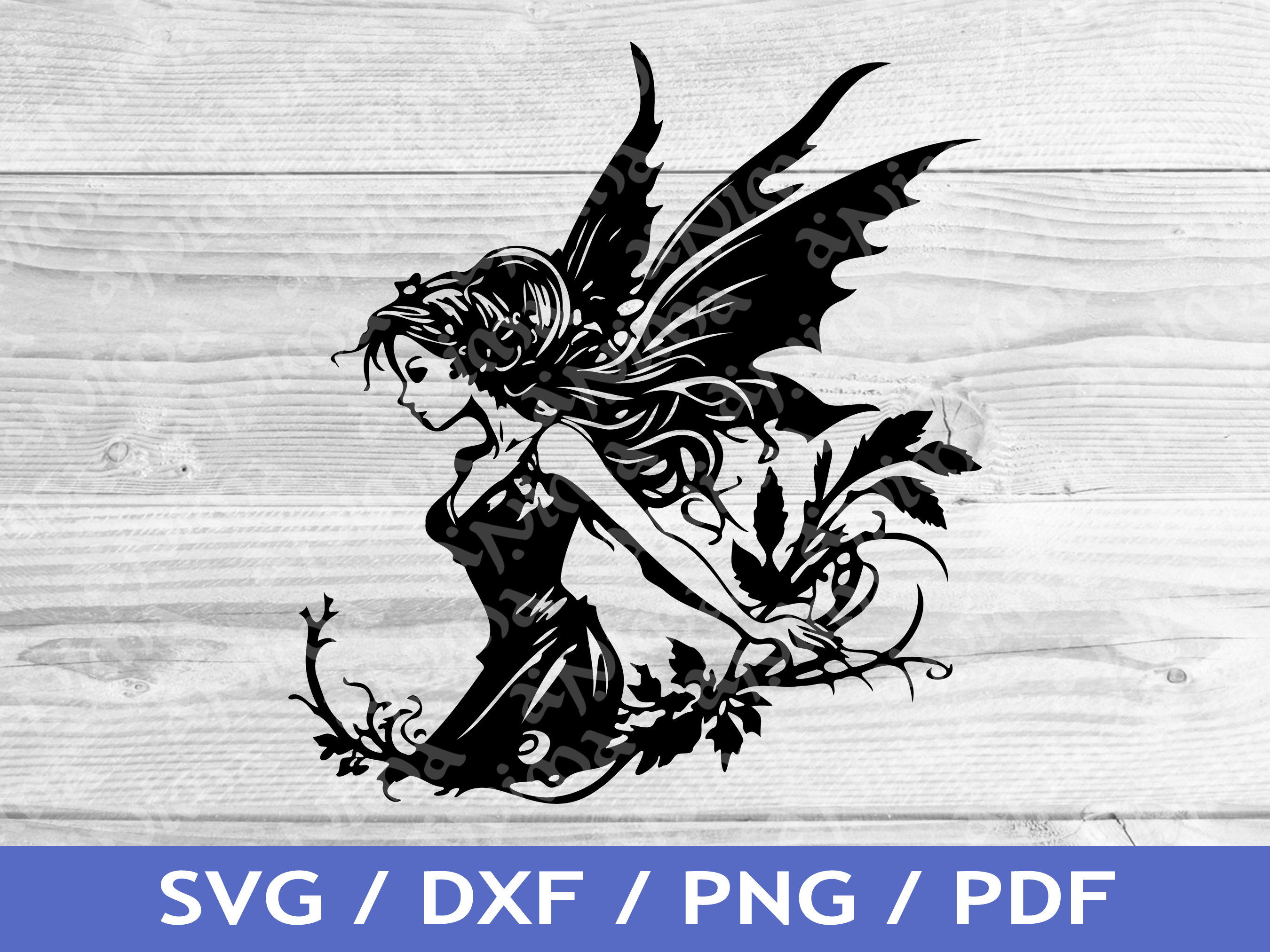 Fairy SVG Cut Out / Magical Fairy T-shirt Design / Fantasy - Etsy