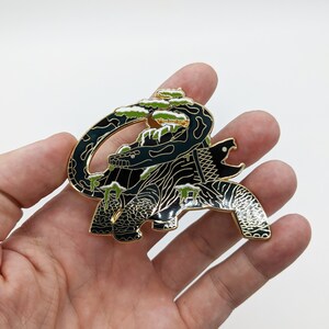 Genbu xuanwu the Black Tortoise Enamel Pin Limited Edition 500 ...