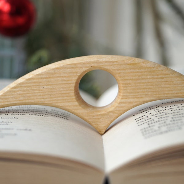 Wooden Book Holder - Etsy