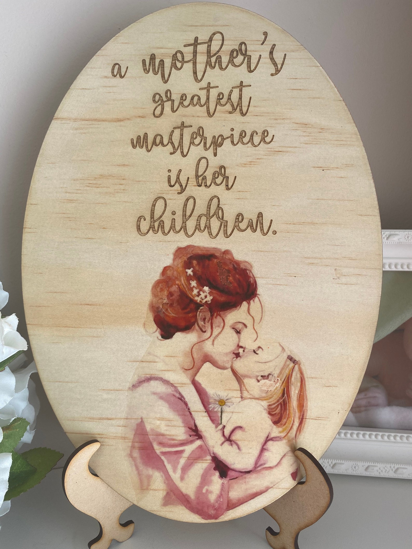 Mother s Day Gift Laser Cut A Mother s Masterpiece Etsy Mother s Day Gift Laser Cut A Mother s Masterpiece Etsy