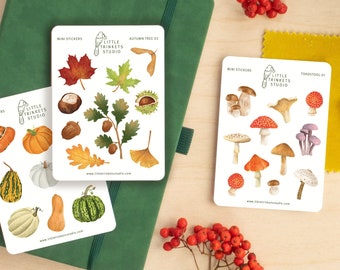 Fall Harvest Planner Stickers, Fall Truck Planner Stickers, Monthly ...