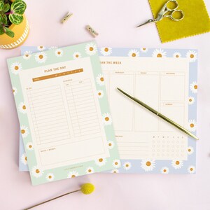 A4 Week Planner, to Do List Notepad, Plan Daily Notepad, Desk Pad ...