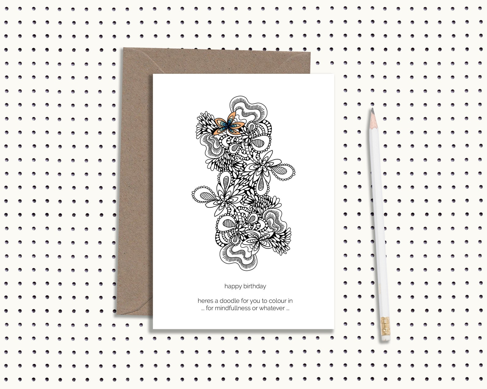 For Mindfulness Birthday Card Funny Card - Etsy