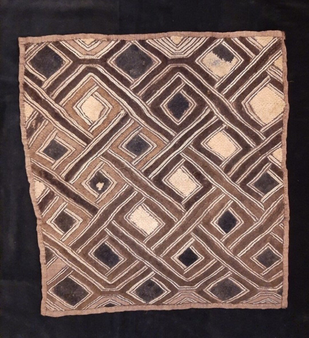 Kuba With Geometric Designs Congo - Etsy