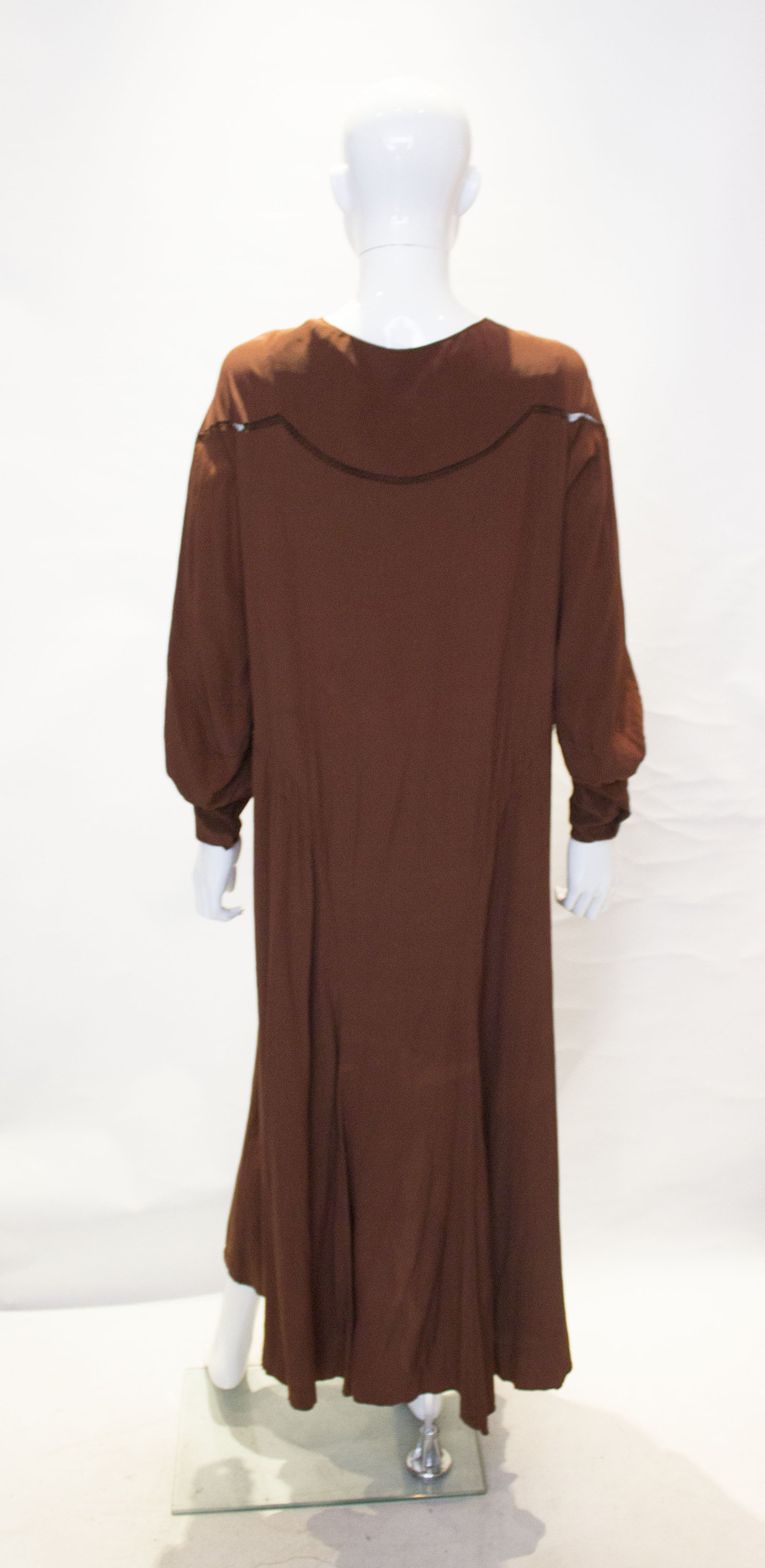 A Vintage 1920s Brown Silk Flapper Dress - Etsy