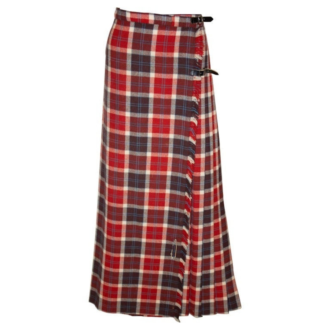 A Vintage Long Wool Kilt by Laid Portch of Scotland - Etsy