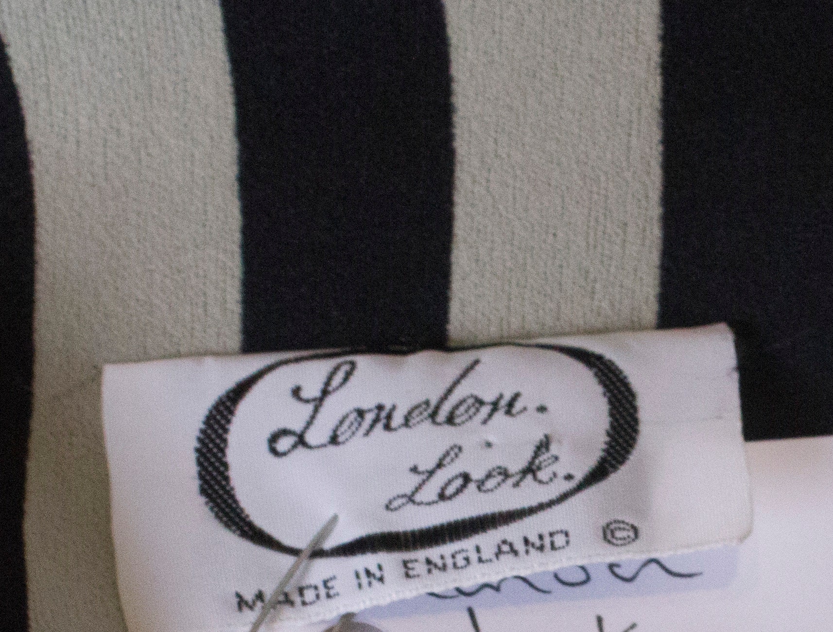 Vintage London Look Stripe Top - Etsy