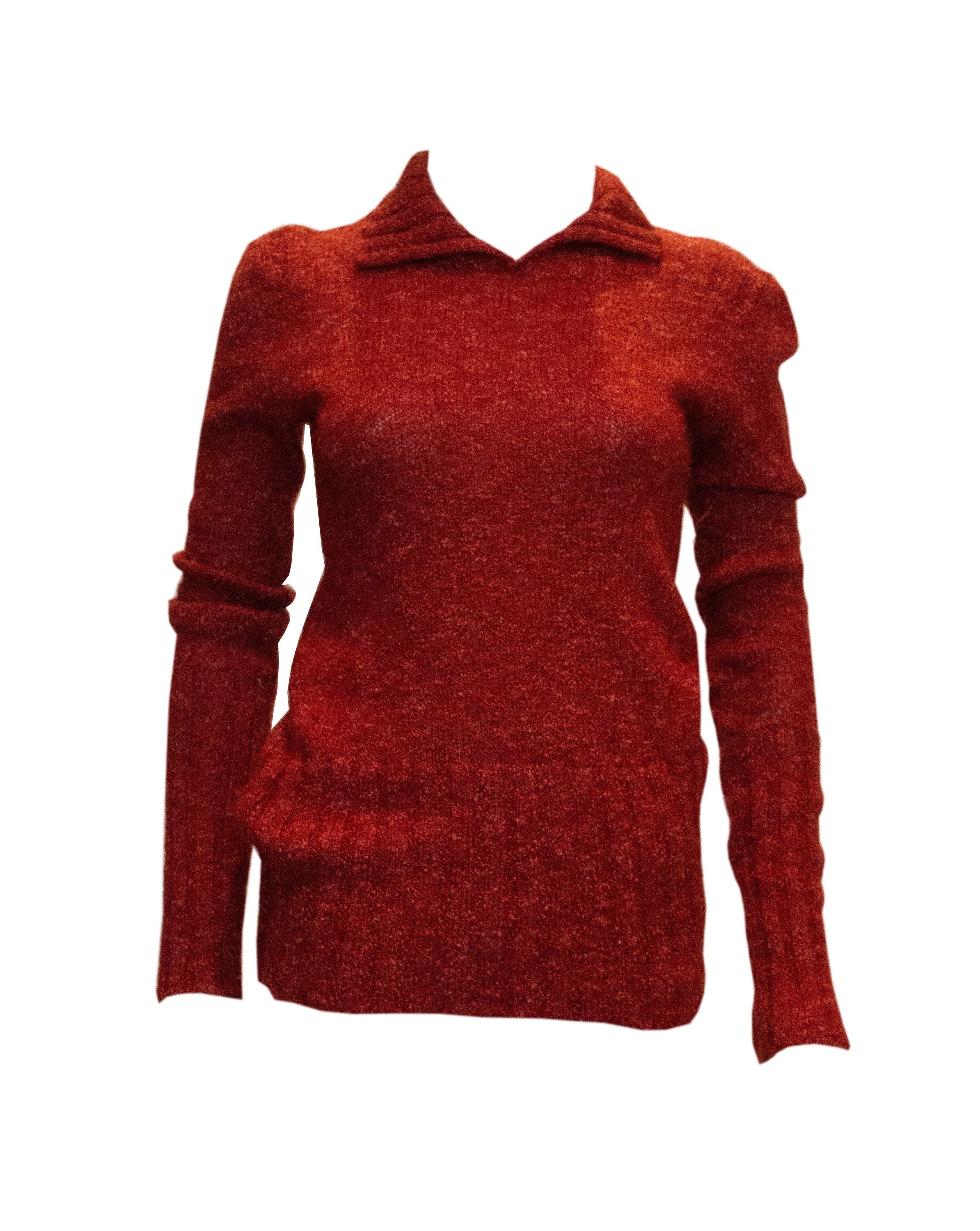 Vintage Missoni Rust Color Jumper - Etsy España