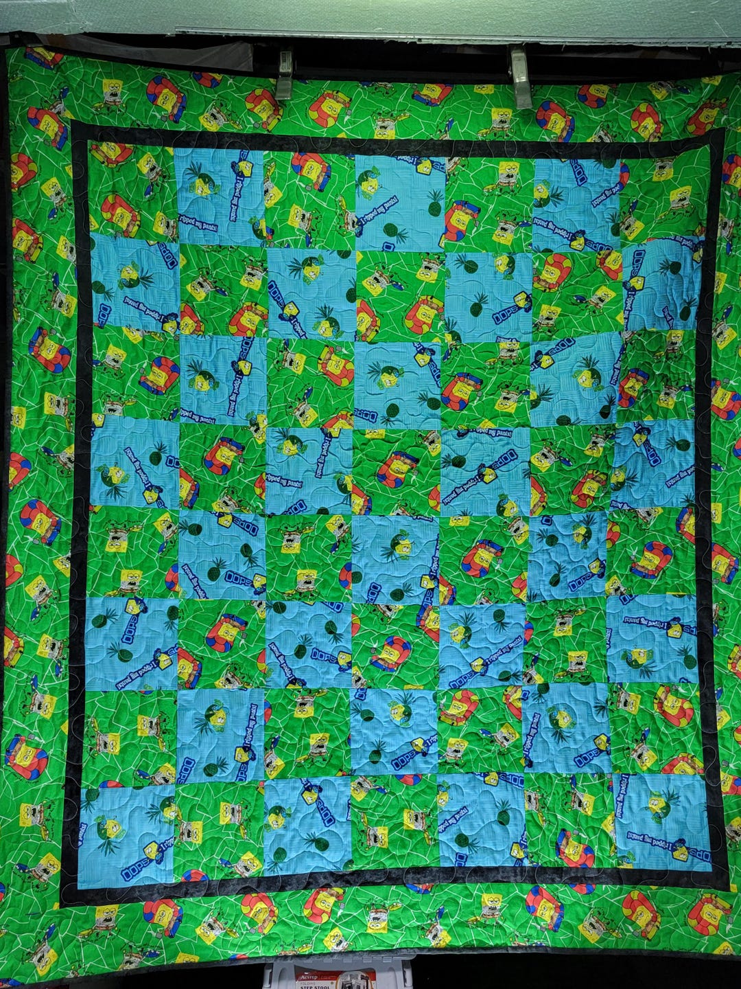 Spongebob Square Pants Throw Blanket - Etsy