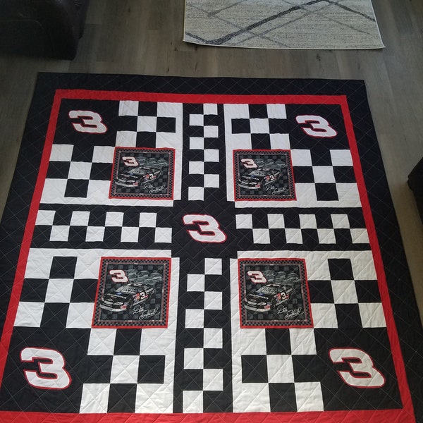Nascar Quilt - Etsy