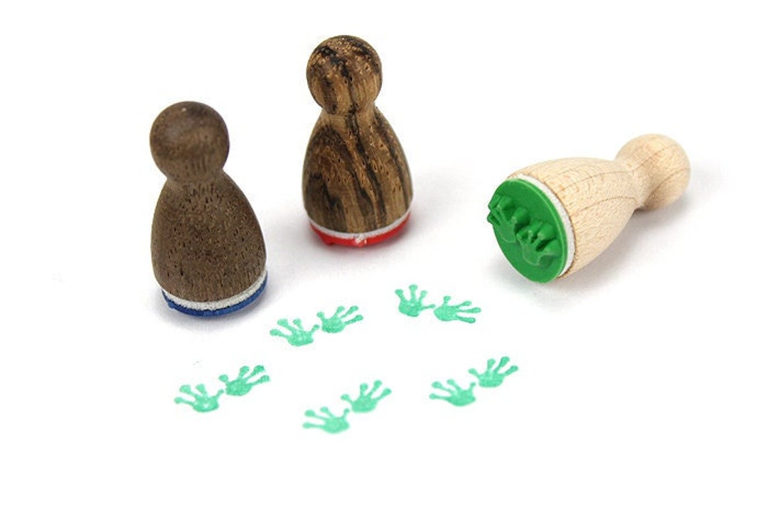 Stemplino Mini Stamp -frog Feet- Mini Stamp for Journal Pond Frog ...