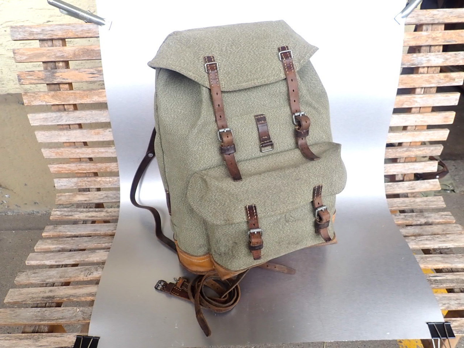 1965 Swiss Army Backpack Vintage Backpack Citybag Salt and - Etsy