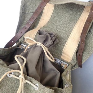 1961 Swiss Army Backpack Vintage Backpack Citybag Salt and Pepper Hunt ...