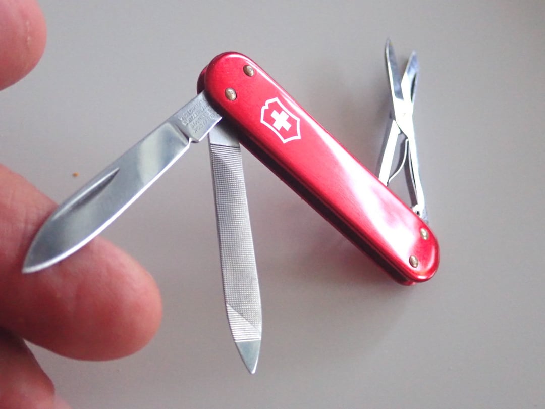 Vintage Victorinox Alox Knife Victoria Ambassador Steel Alloy ...