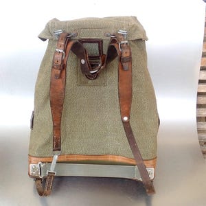 1961 Swiss Army Backpack Vintage Backpack Citybag Salt and Pepper Hunt ...