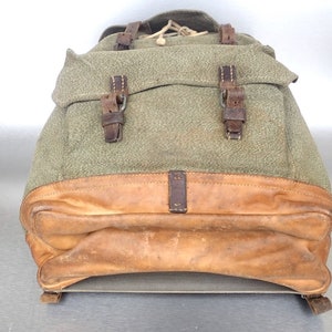 1958 Swiss Army Backpack Vintage Backpack Citybag Salt and Pepper Swiss ...