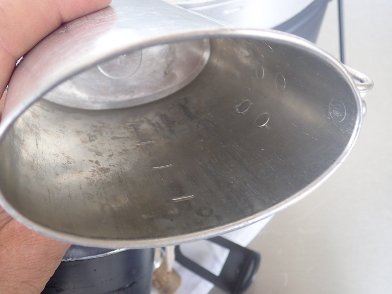 Vintage Swiss Army Mess Kit Alloy Camping Hiking Biker Horseman Cowboy ...