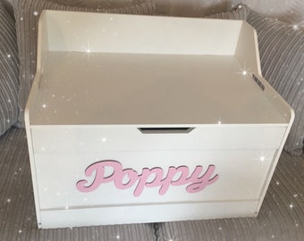 Wooden toy box | Etsy