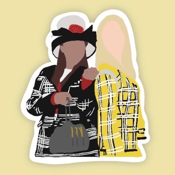 Clueless Stickers - Etsy
