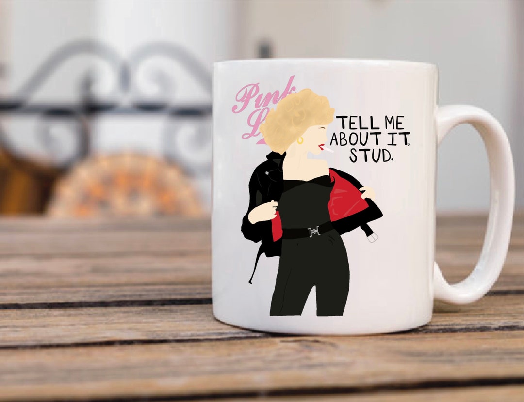 Grease Sandy Tell Me About It Stud Mug - Etsy