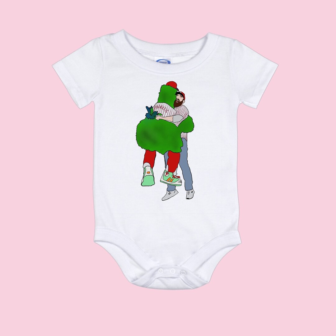 Jason Kelce Philly Phanatic Baby Bodysuit - Etsy