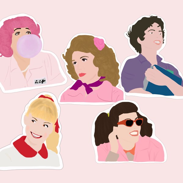 Rise of the Pink Ladies Sticker - Etsy