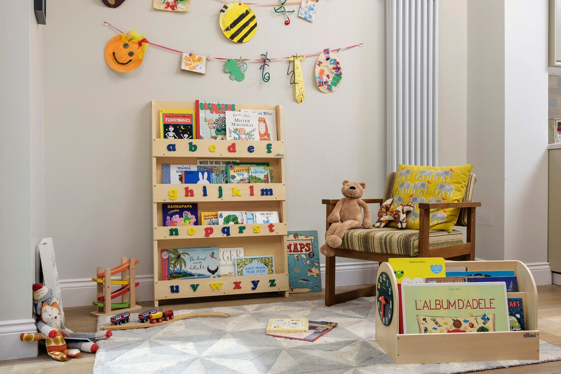 Tidy Books® Kids Bookshelf Montessori Bookcase Front Facing - Etsy UK