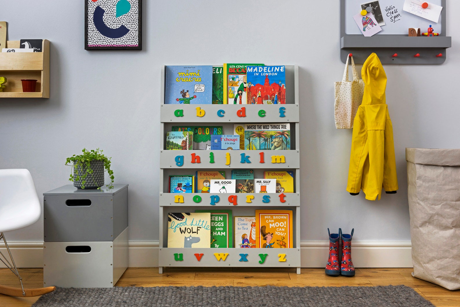 Tidy Books® Kids Bookshelf Montessori Bookcase Front Facing - Etsy