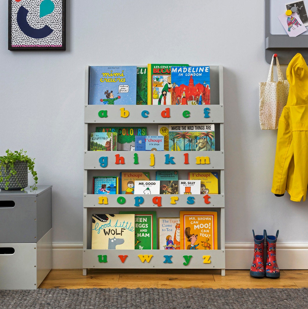 Tidy Books® Kids Bookshelf Montessori Bookcase Front Facing Bookshelf ...
