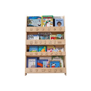 Tidy Books® Kids Bookshelf Alphabet Bookcase the Original Childrens ...