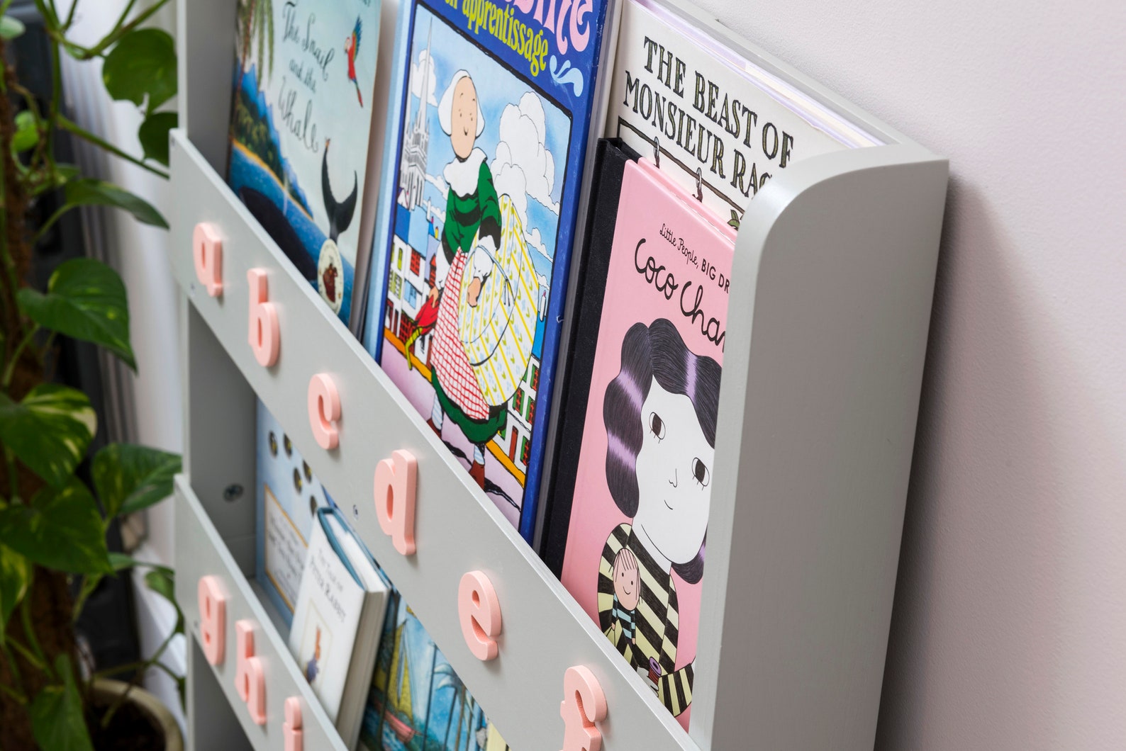 Tidy Books® Kids Bookshelf Alphabet Bookcase the Original - Etsy