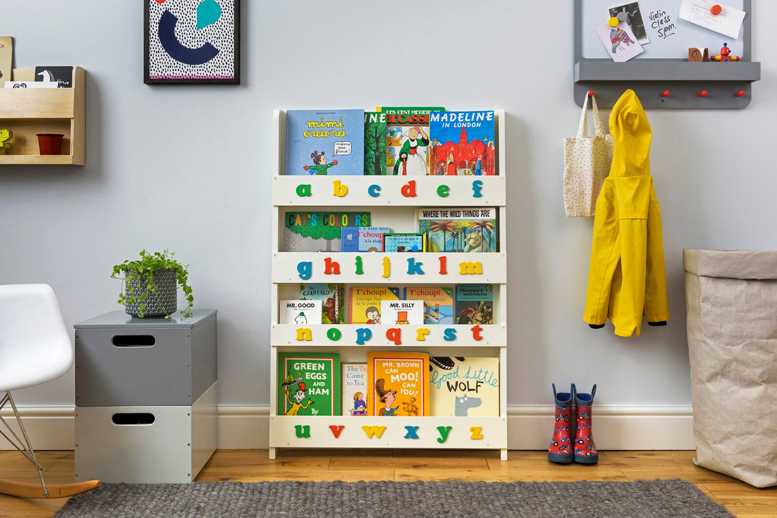 Tidy Books® Kids Bookshelf Montessori Bookcase Front Facing Bookshelf ...