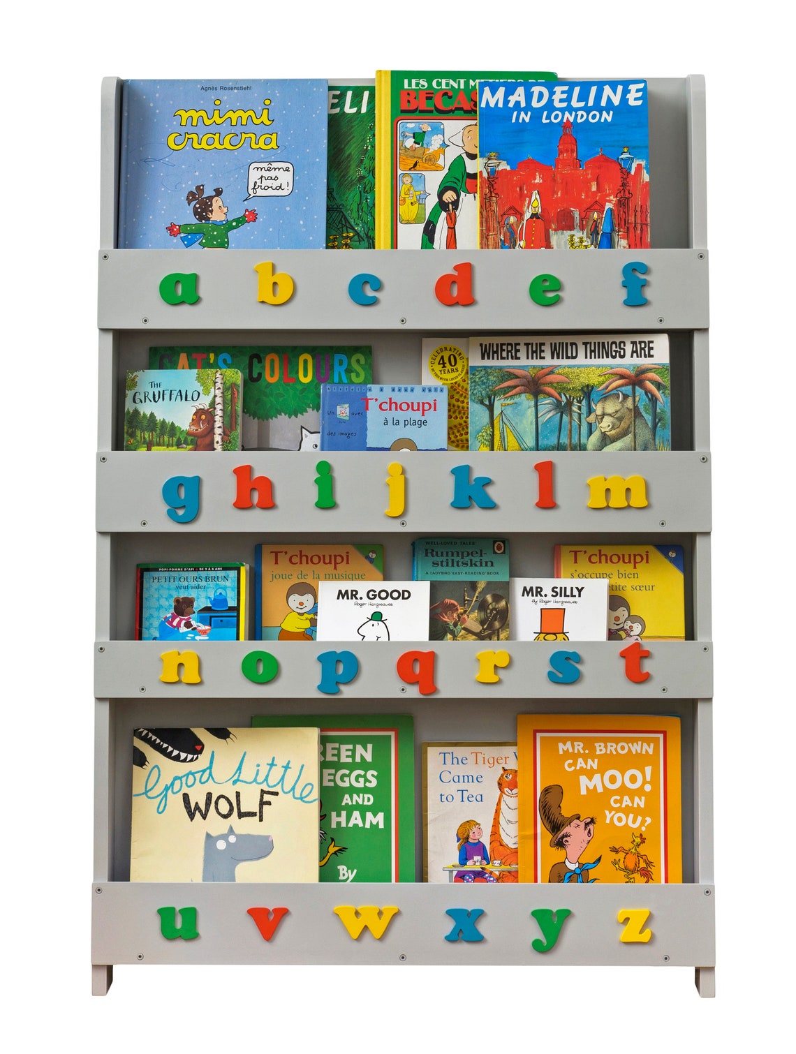 Tidy Books® Kids Bookshelf Montessori Bookcase Front Facing - Etsy UK