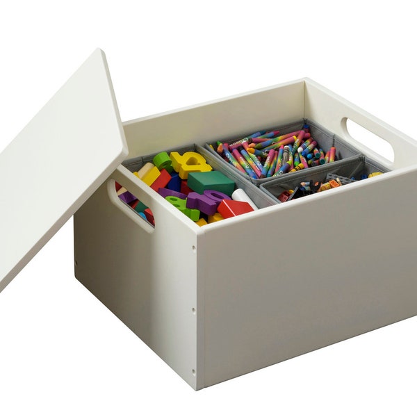Wooden Toy Box - Etsy