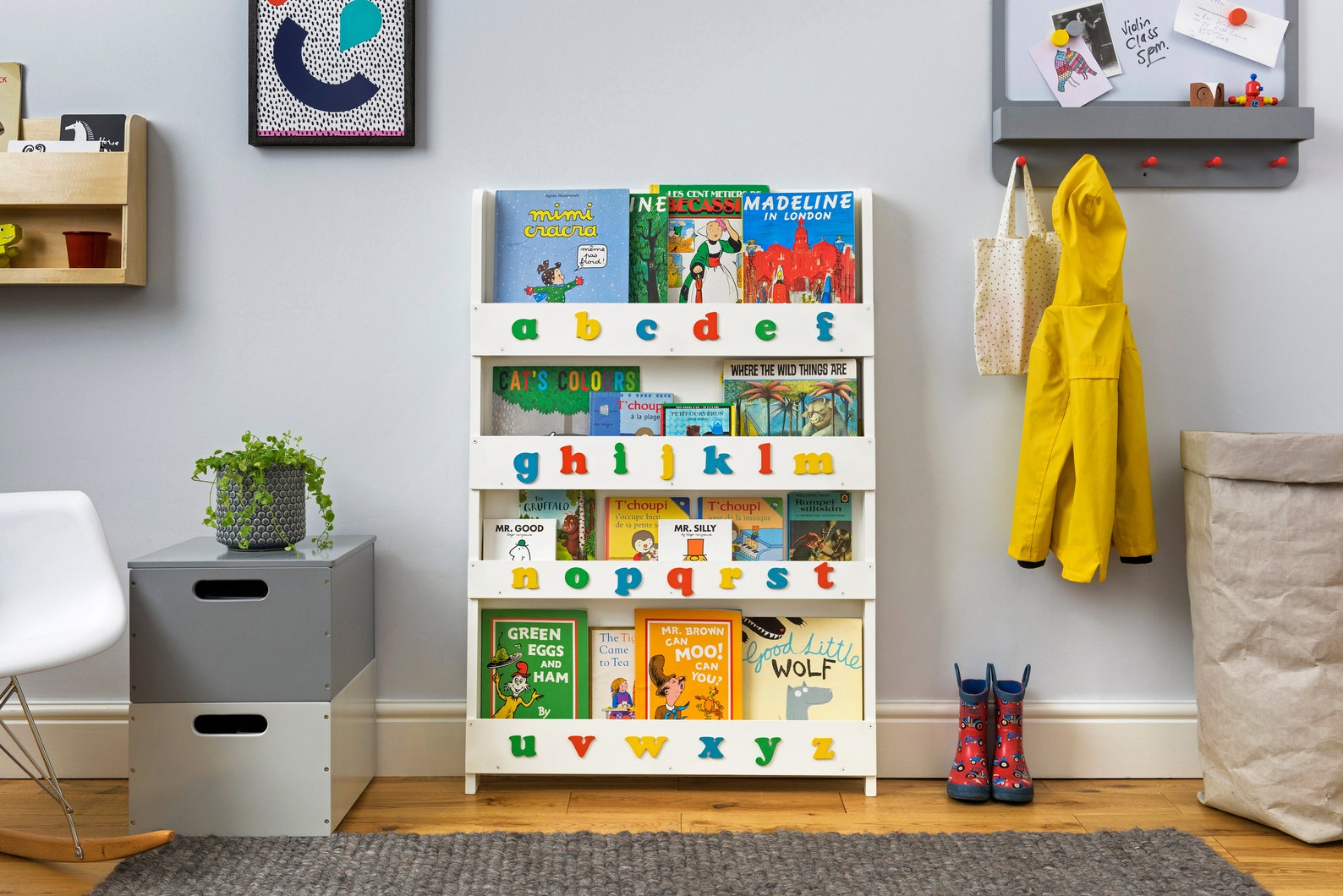 Tidy Books® Kids Bookshelf Montessori Bookcase Front Facing Bookshelf ...