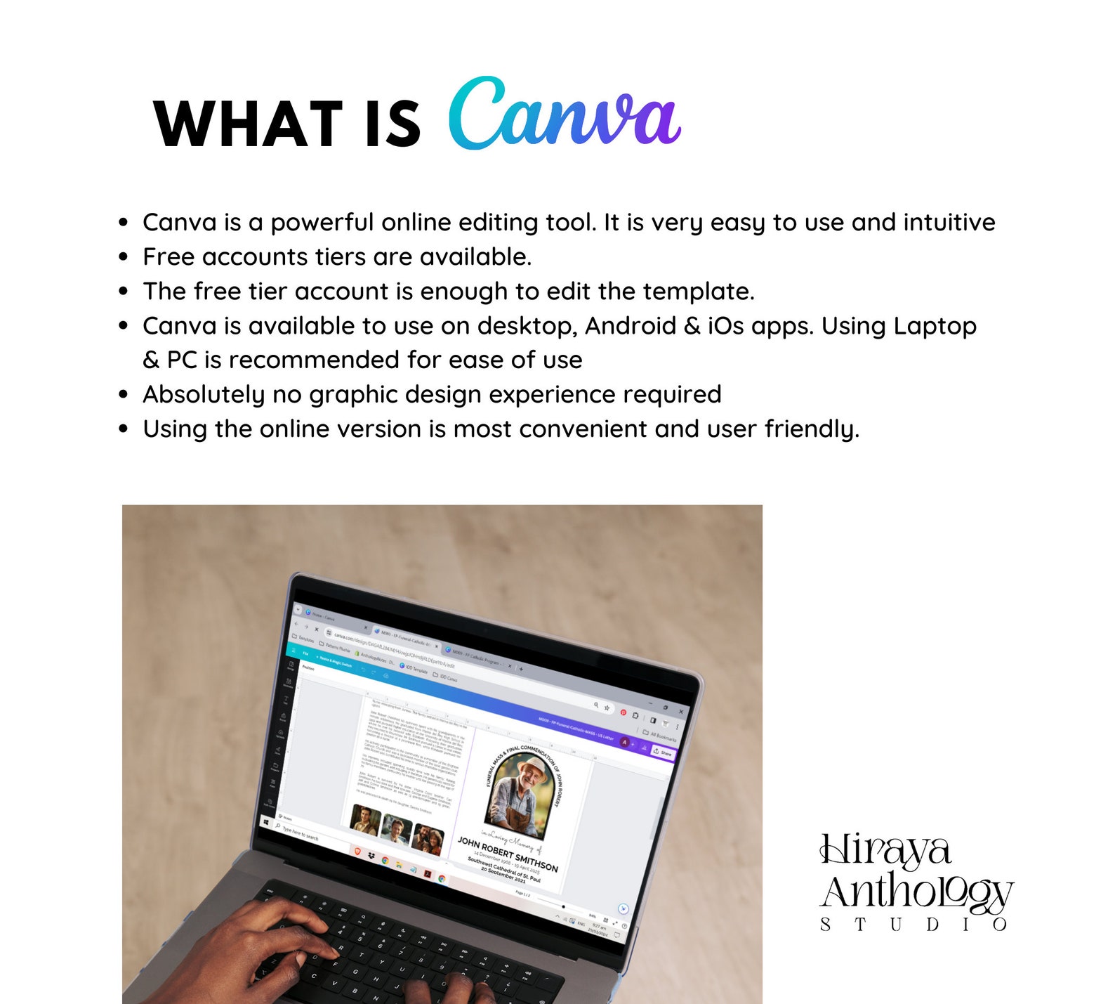 Catholic FUNERAL Program Mass Order of Rites Editable TEMPLATE ...