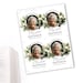 Editable Peace Lily Prayer Card Funeral Memorial, Printable Memorial ...