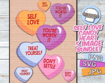 Self Love Candy Svg - Etsy