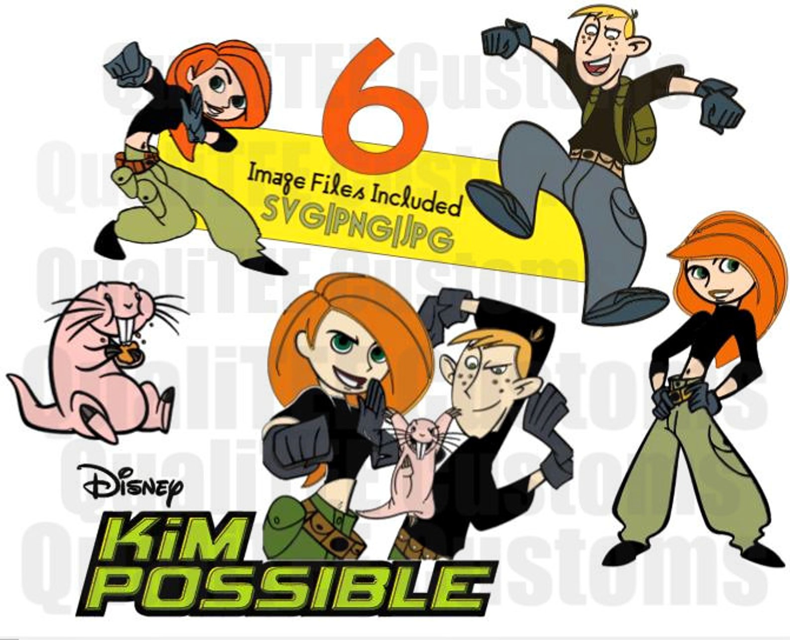 Kim Possible SVG