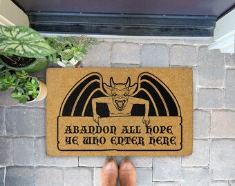 Gothic Door Mat - Etsy