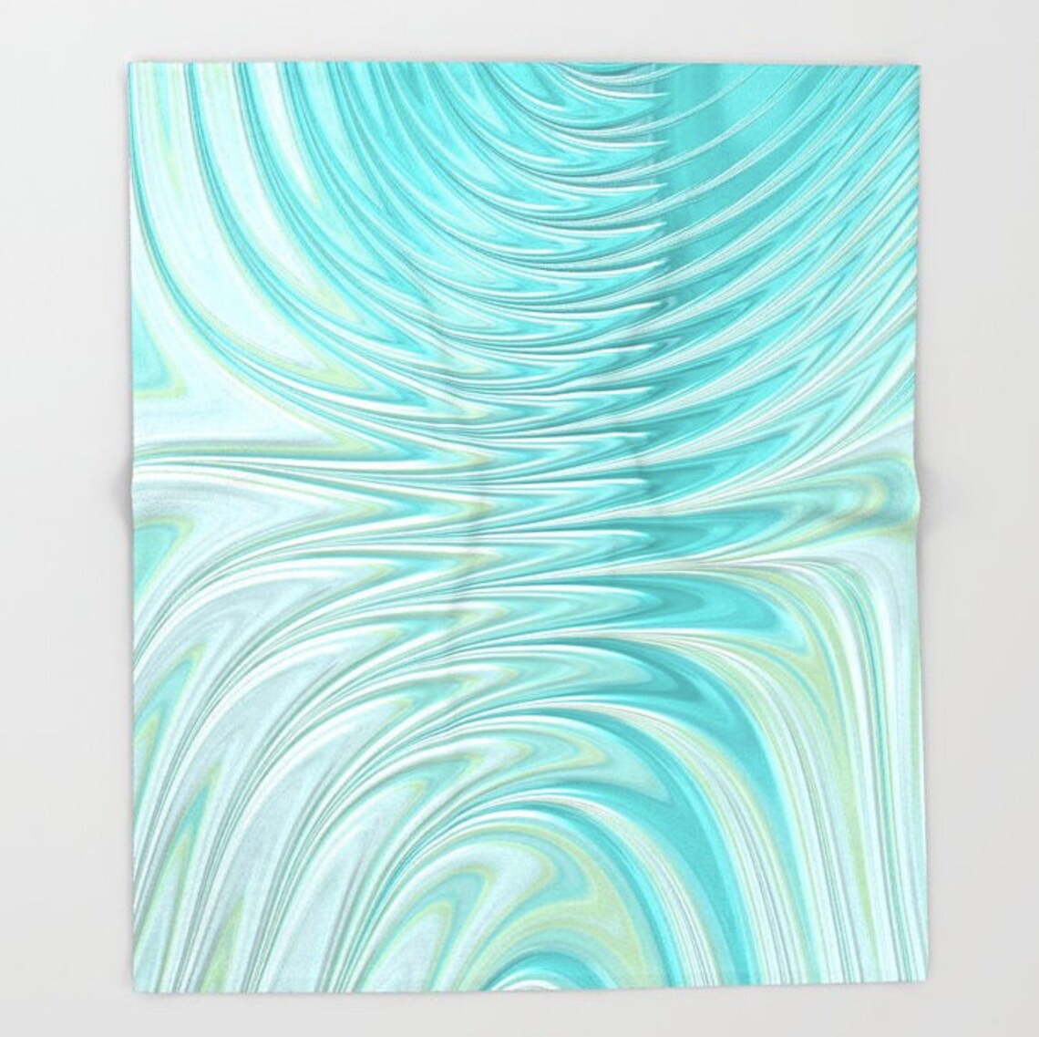 Blue Throw Blanket Geometric Design - Etsy