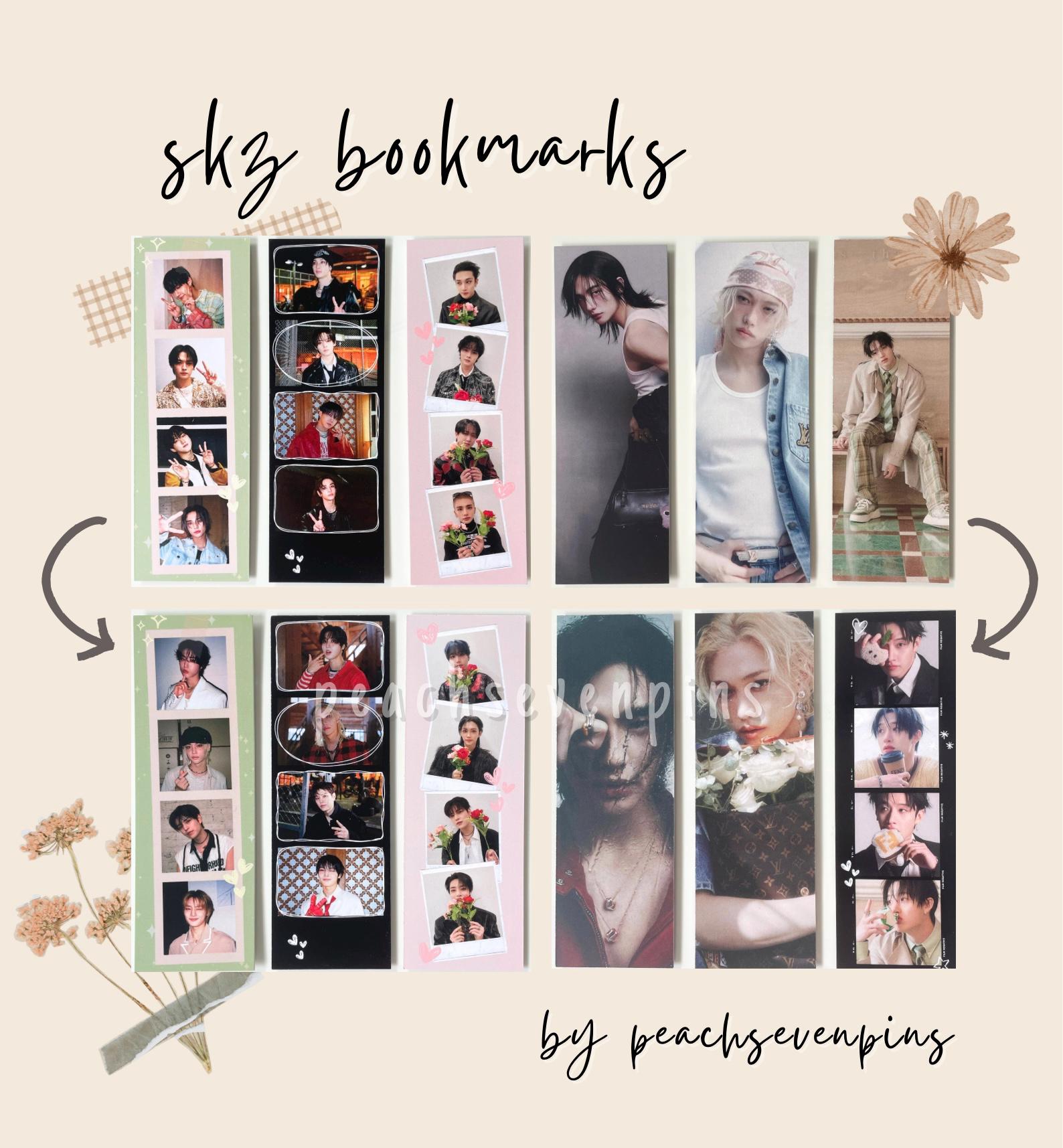 Stray Kids Photo Strip Bookmarks - Etsy