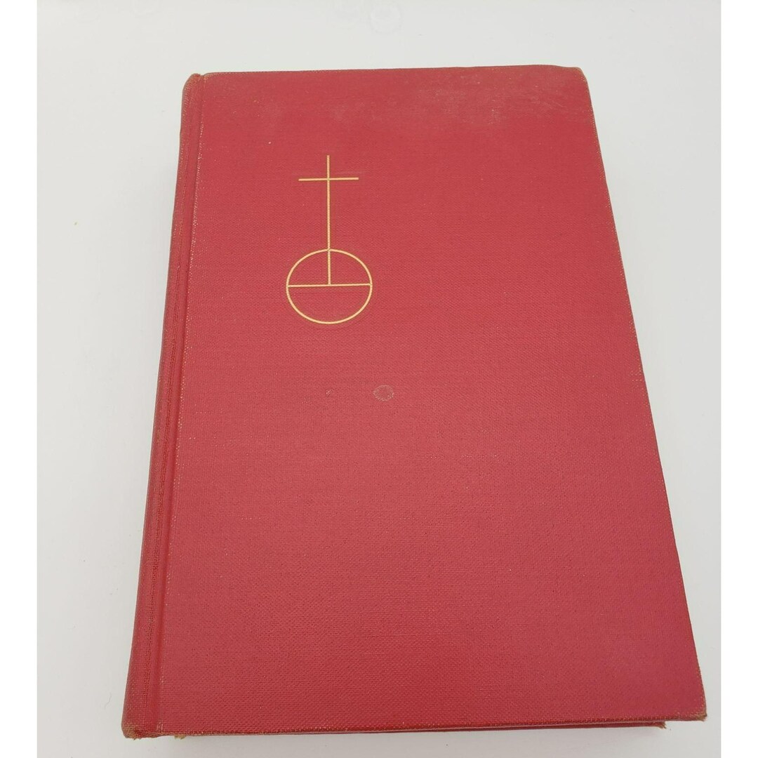 Lutheran Service Book & Hymnal - Red Hardcover 1958 Music Edition - Etsy