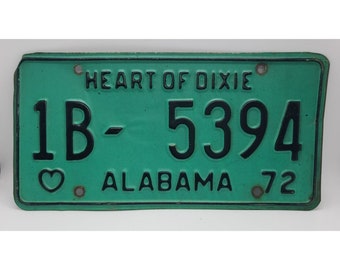 Alabama USA Custom License Plate Custom Car Tag Personalized License ...
