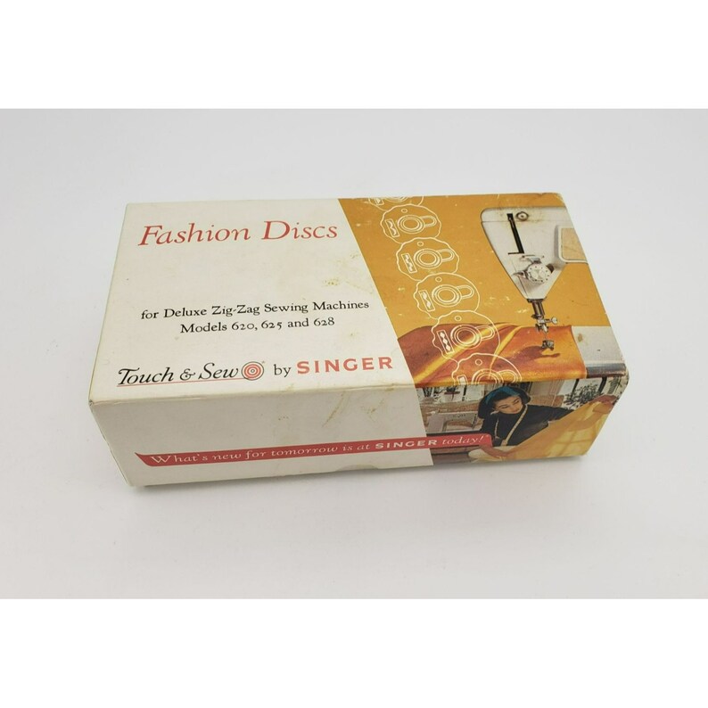 12 Vintage Singer Sewing Machine Fashion Stitch Cam Disks in Original ...